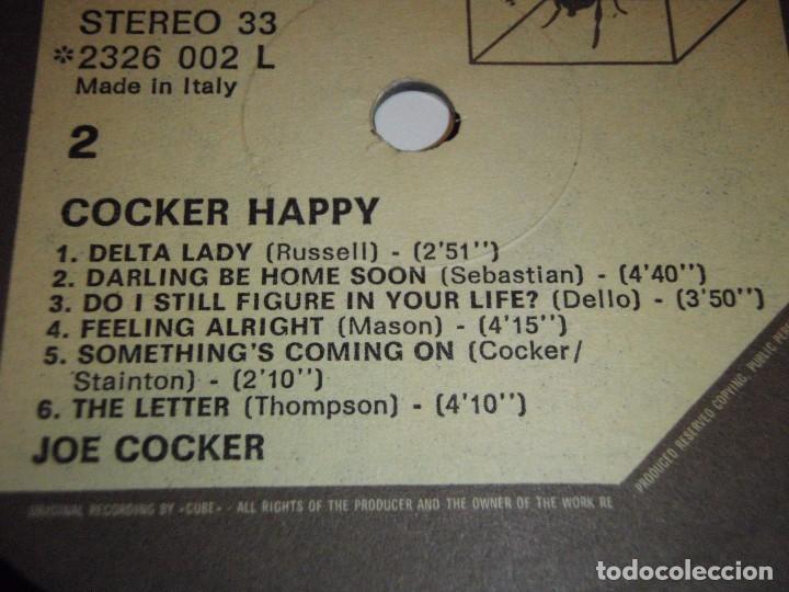 joe cocker - cocker happy 1971 - italy lp a cub - Comprar Discos LP ...