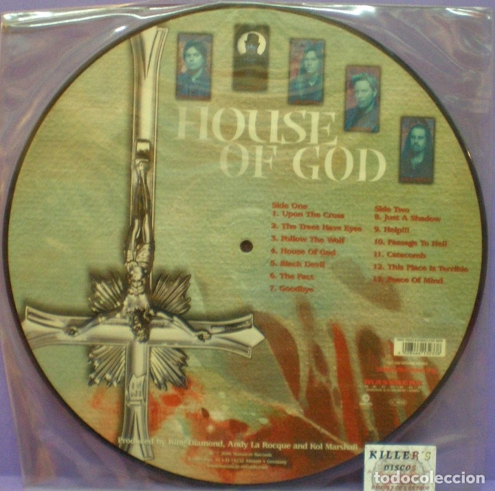 king diamond - house of god - lp picture disc l - Comprar Discos LP ...