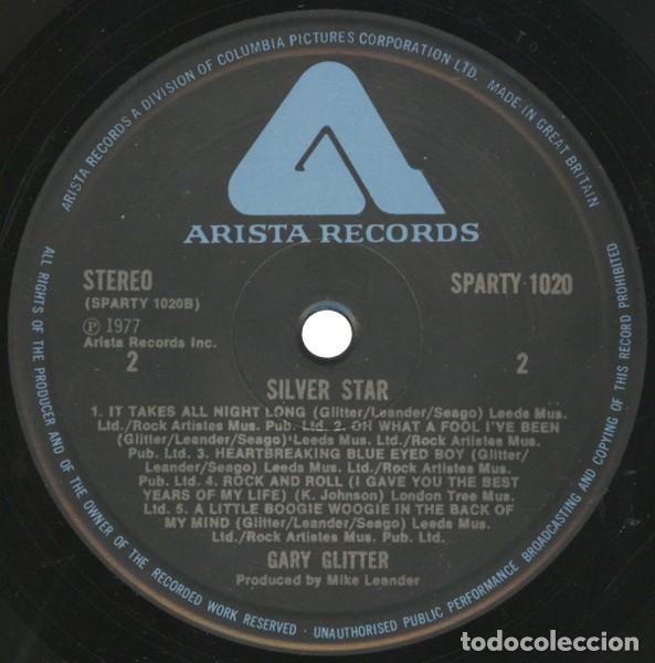gary glitter – silver star - lp vinyl 1977 u.k - Comprar Discos LP ...