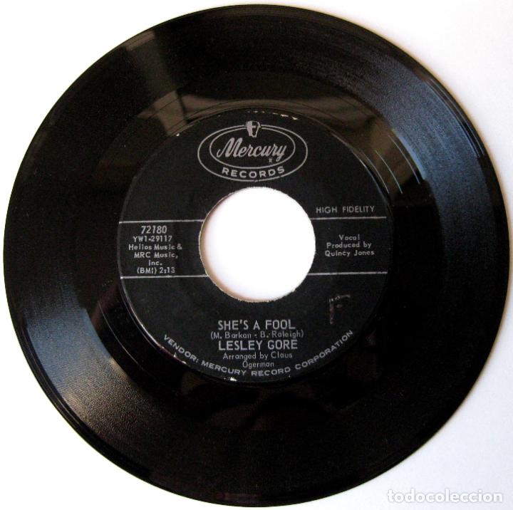 lesley gore - she's a fool / the old crowd - si - Comprar Discos ...