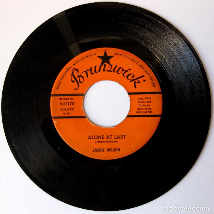 jackie wilson - alone at last / am i the man - - Comprar Discos Singles ...