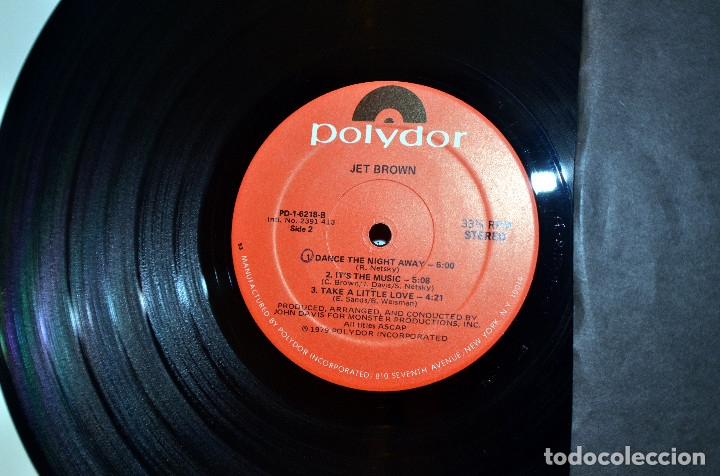 jet brown - jet brown - lp polydor pd-1-6218 us - Comprar Discos LP ...