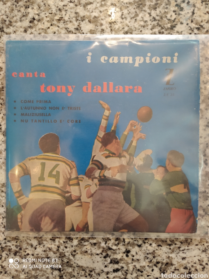 i campioni. canta tony dallara. come prima. ep - Comprar Discos EP ...