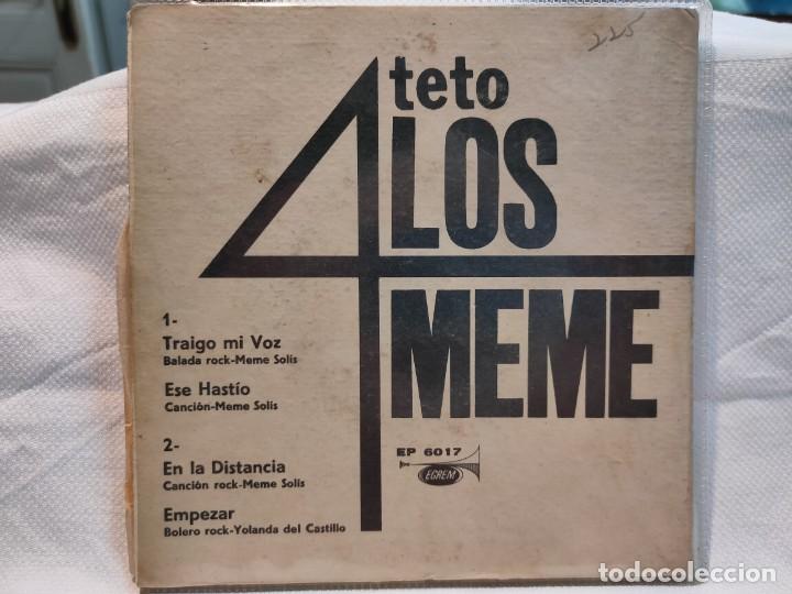 cuarteto los memes/ ep traigo mi voz egrem cuba - Comprar Discos EP ...