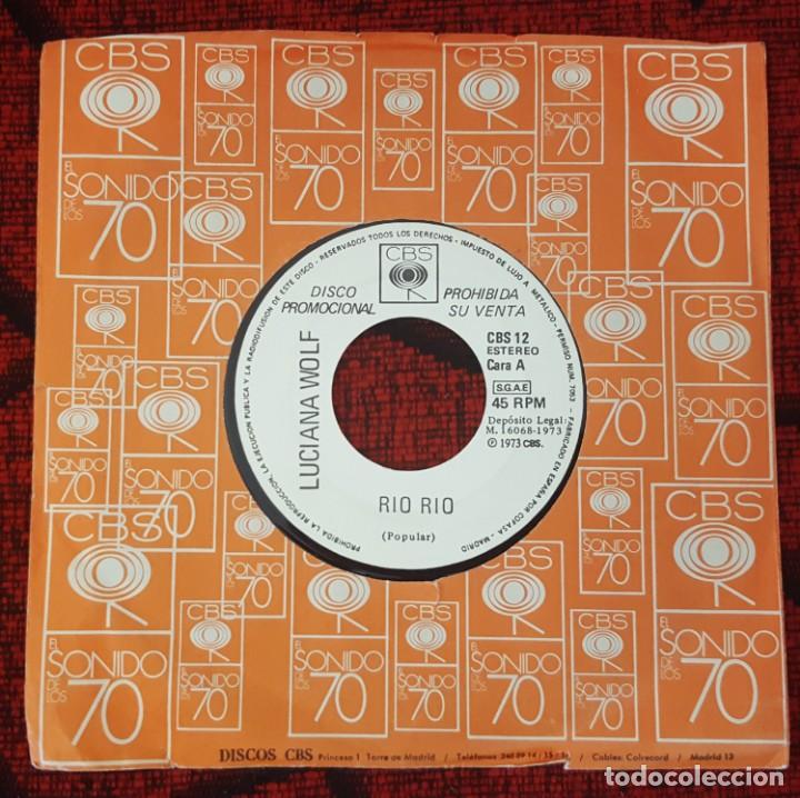 luciana wolf rio rio vinilo single promocional - Comprar Discos Singles ...