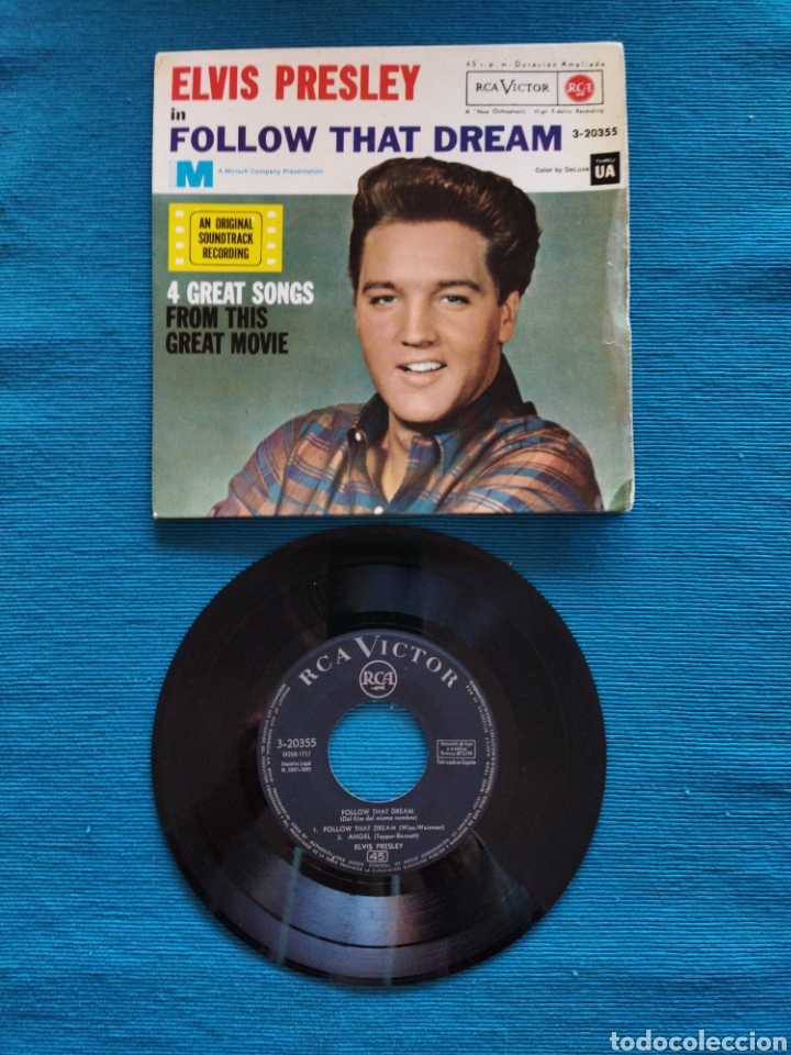 elvis presley - follow that dream/ángel/what a - Comprar Discos EP ...