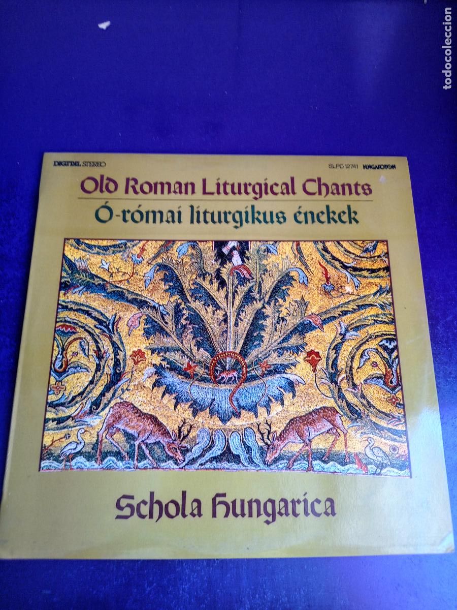 schola hungarica – old roman liturgical chants - Compra venta en ...