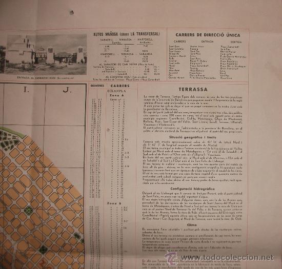 mapa de terrassa 1932 - Comprar en todocoleccion - 29358264