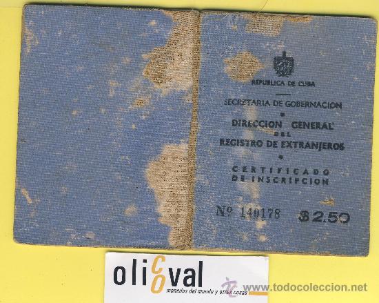 carnet -republica de cuba direccion general de - Comprar en ...