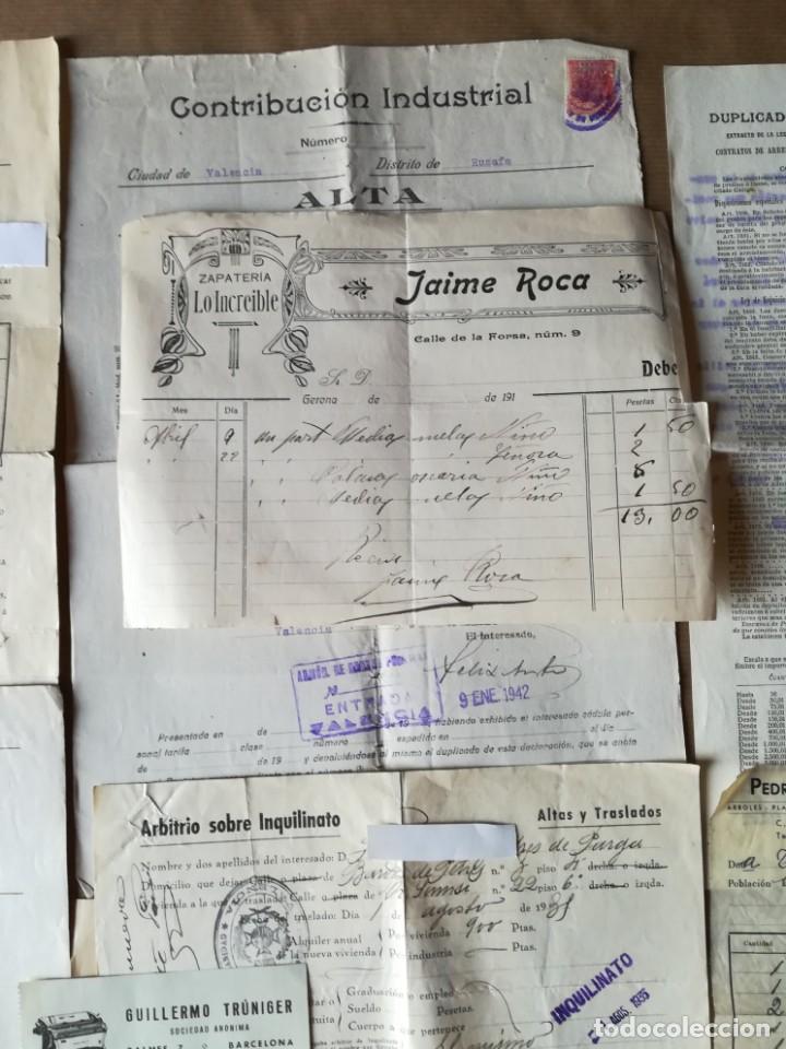 facturas y recibos años 1930 y 1940 empresas de - Comprar en ...
