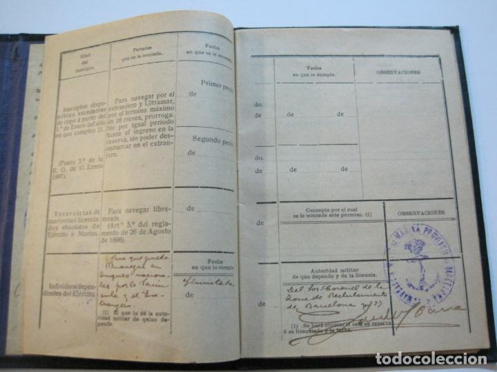 barcelona-carnet libreta de inscripcion maritim - Comprar en ...