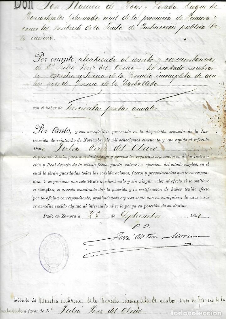 er- documento de ramon de hoces y losada gobern - Compra venta en ...