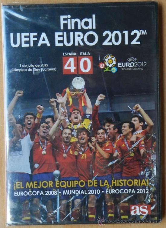 dvd final uefa euro 2012 - españa campeon de eu - Comprar en ...