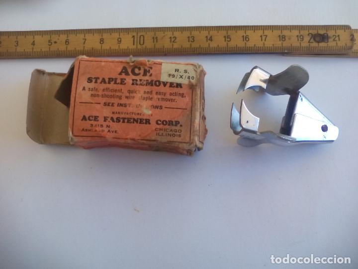 antiguo quitagrapas. ace staple remover. made i - Comprar en ...