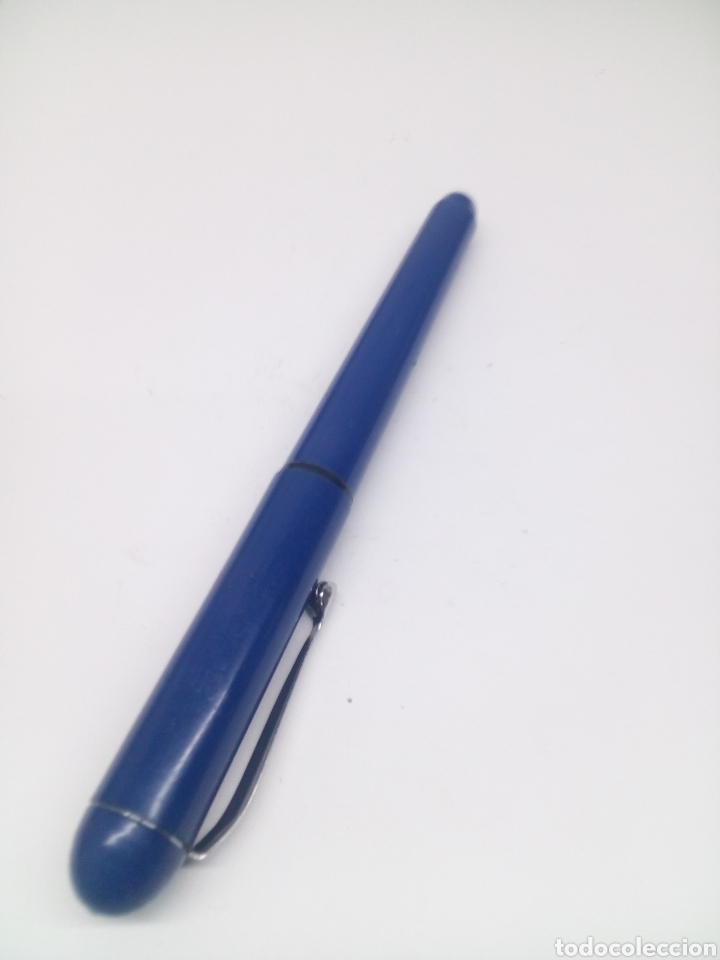 pluma color azul electrico - Comprar Plumas estilográficas antiguas en ...
