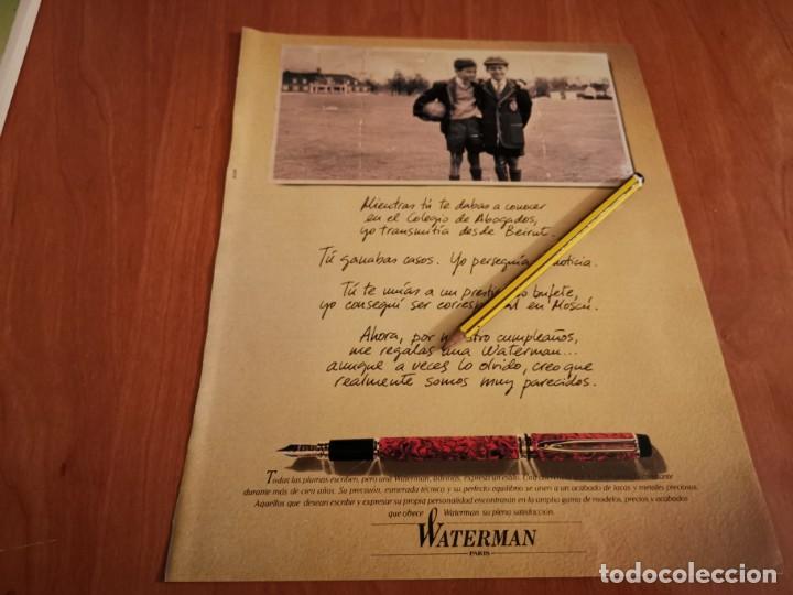 antiguo anuncio publicidad revista 1991 pluma w - Comprar Plumas ...