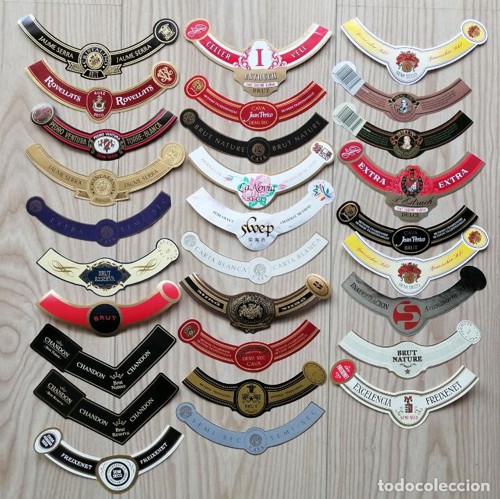 pequeña colección de collarines de cava - 29 co - Comprar Etiquetas ...