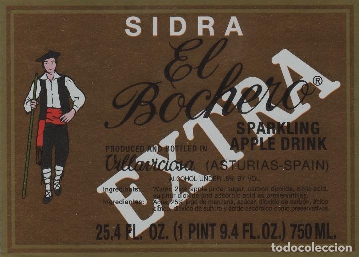 asturias villaviciosa , sidra el bochero extra - Comprar Etiquetas ...