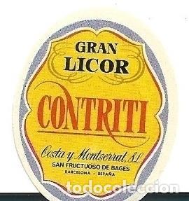 contriti gran licor. etiqueta de destilerias co - Compra venta en ...