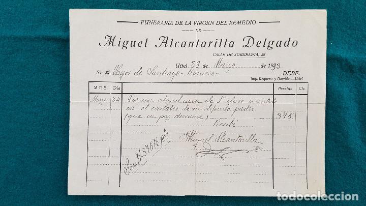 factura funeraria de la virgen del remedio - mi - Compra venta en ...