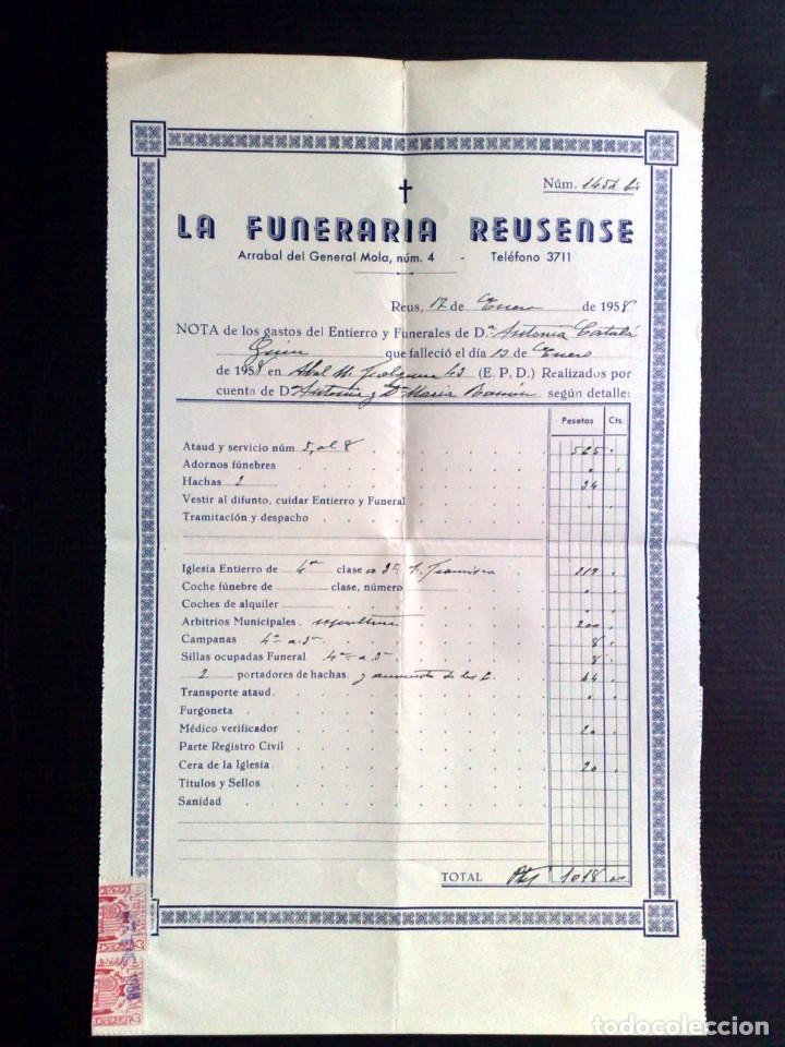 factura gastos entierro y funerales,expedido 19 - Comprar Facturas ...