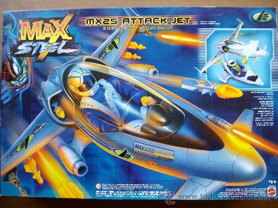 max steel mx25 attack jet mattel - Comprar Otras Figuras de acción en ...