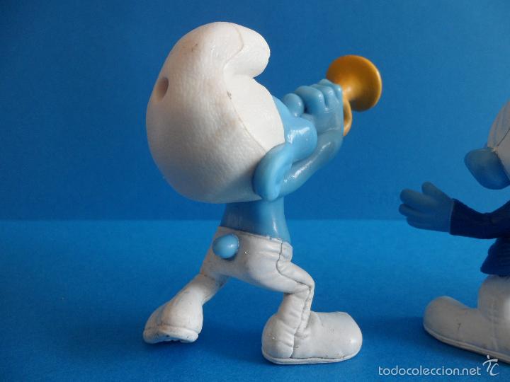 pitufos trompetista o músico, filosofo o poeta - Comprar Otras Figuras ...