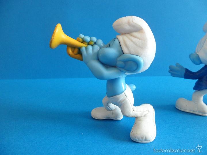 pitufos trompetista o músico, filosofo o poeta - Comprar Otras Figuras ...