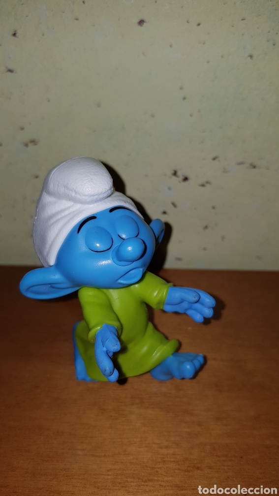 figura pitufo dormilón pitufos smurfs peyo muñe - Acheter Autres ...