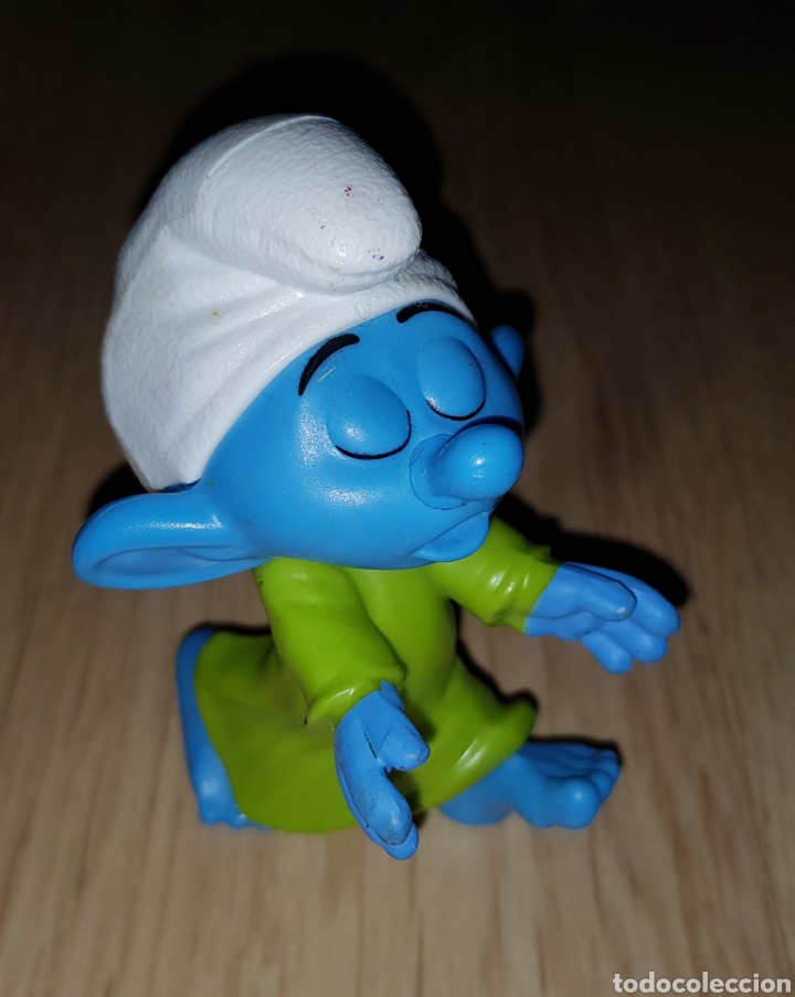 figura pitufo dormilón pitufos smurfs peyo muñe - Acquista Altre Figure ...