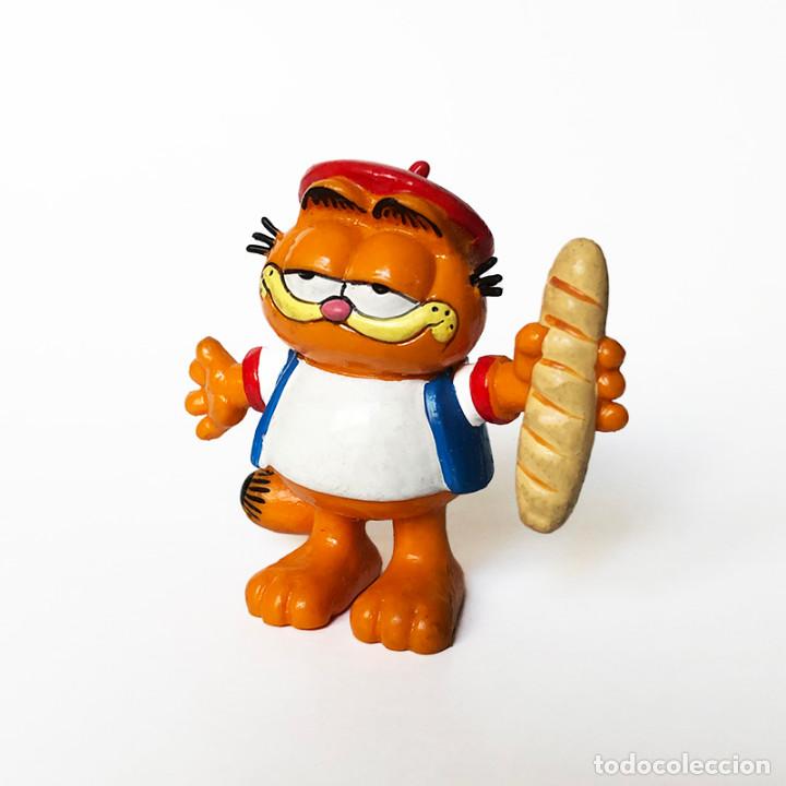 figura pvc muñeco goma garfield boina baguette - Comprar Otras Figuras ...