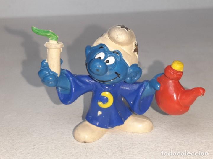 bully : antigua figura de goma de los pitufos - - Comprar Figuras de ...