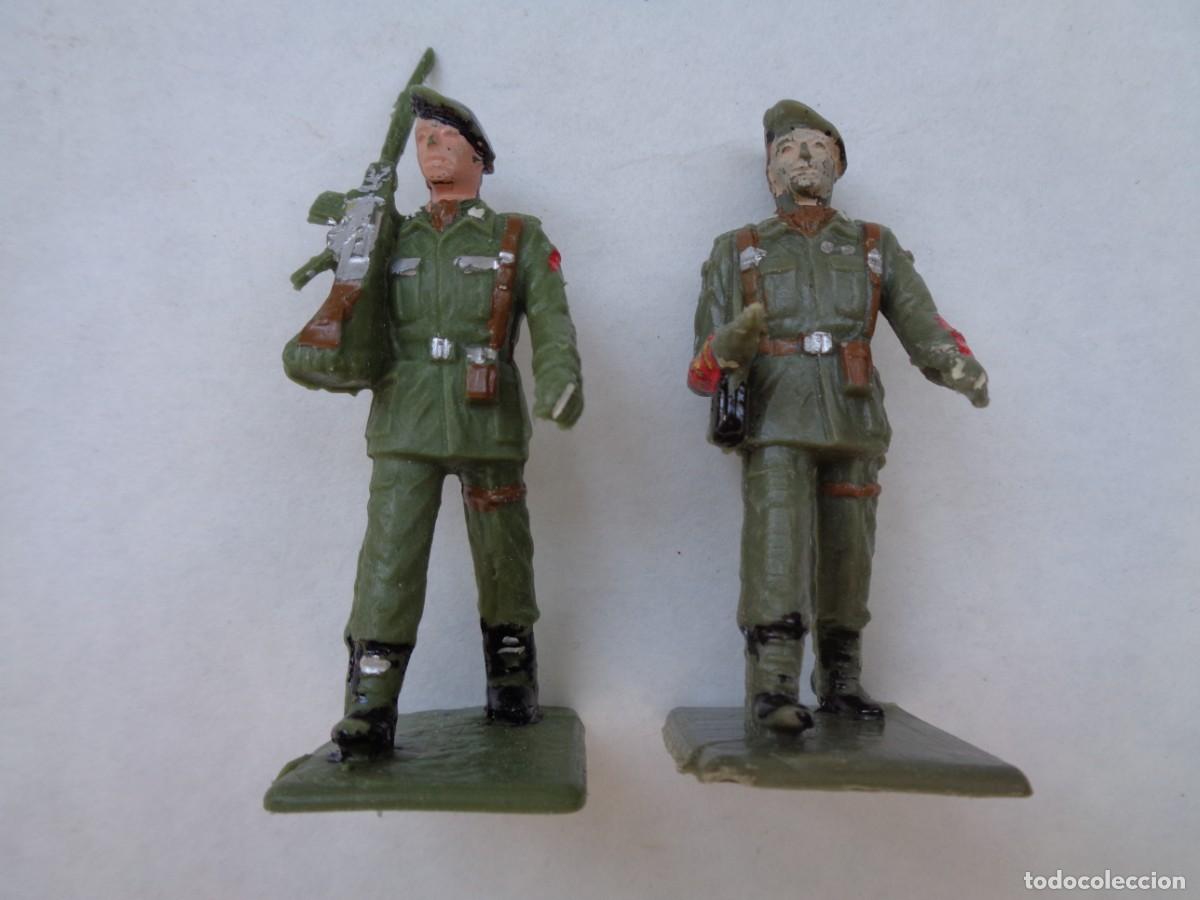 lote de 2 figuras de militares con boina negra - Compra venta en ...