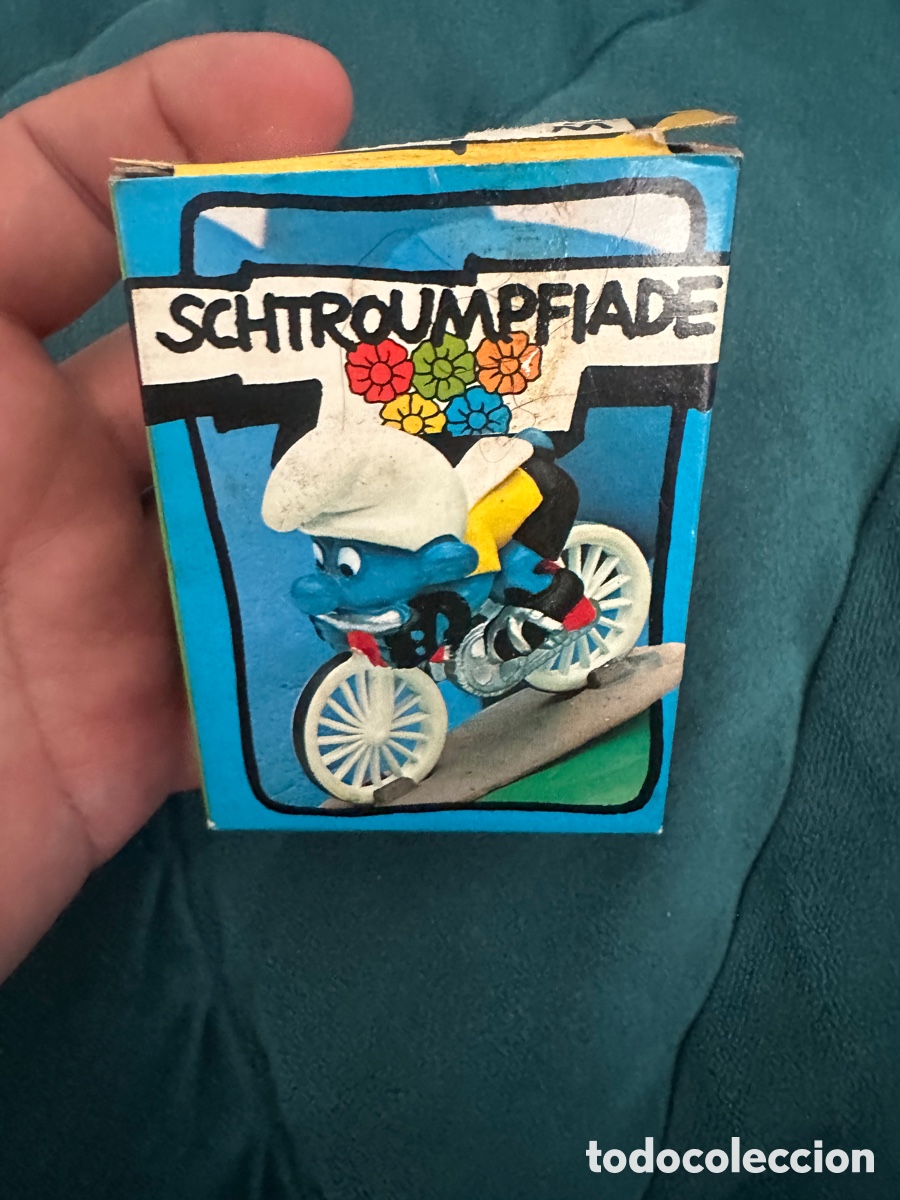 pitufo ciclista - schlumpfiade - (super pitufo/ - Compra venta en ...