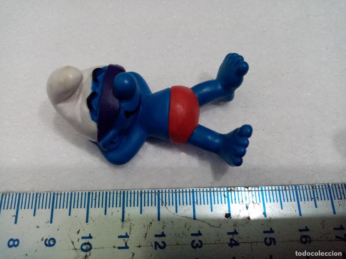 figura pvc - pitufo tomando el sol - peyo - muñ - Compra venta en ...