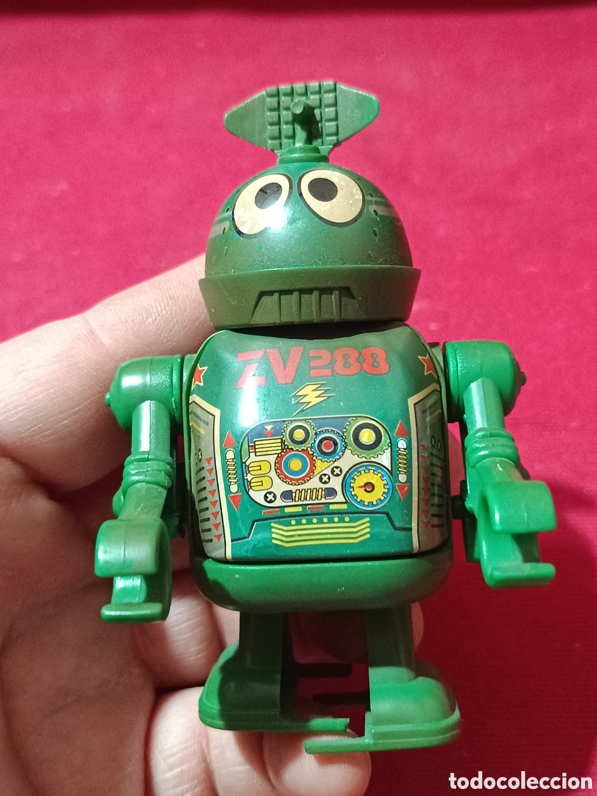 curioso pequeño robot a cuerda zv 288 metal y p - Compra venta en ...
