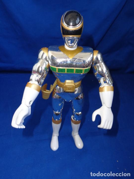 power ranger plateado año 1998, en muy buen est - Comprar Figuras y ...