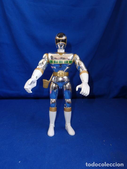 power ranger plateado año 1998, en muy buen est - Comprar Figuras y ...
