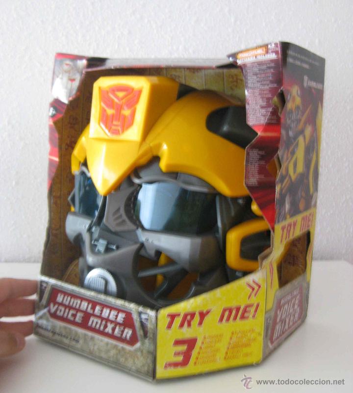 cabeza casco transformer bumblebee voice mixer - Comprar Figuras y ...