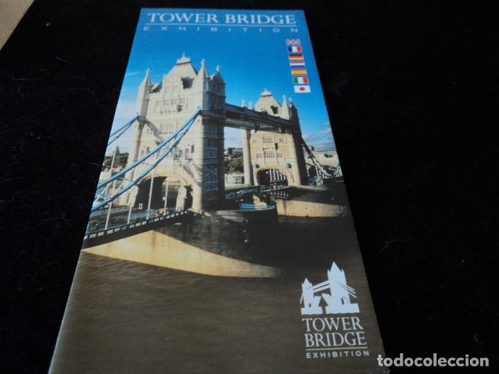 tower bridge exibition 2004, desplegable - Buy Antique tourism ...