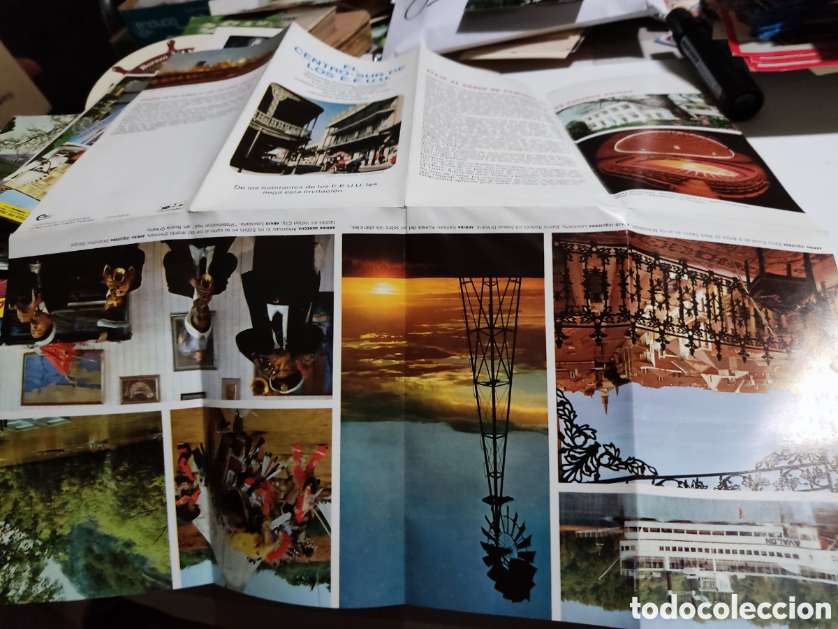 folleto turístico estados unidos sur - Compra venta en todocoleccion