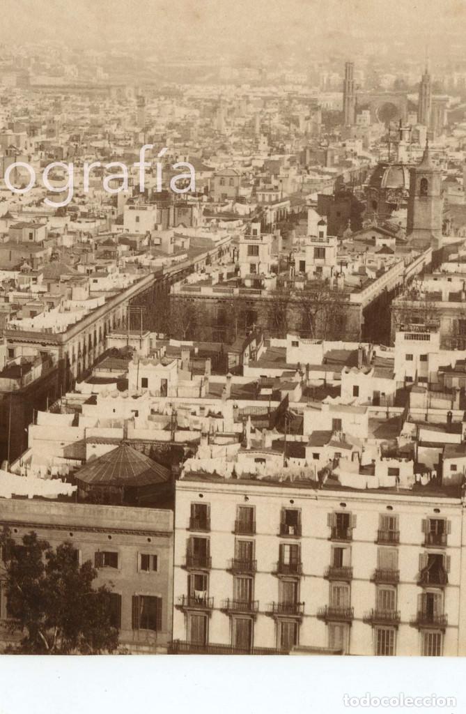 vista de barcelona, 1880 aprox. fotografía: ant - Comprar Fotografía ...