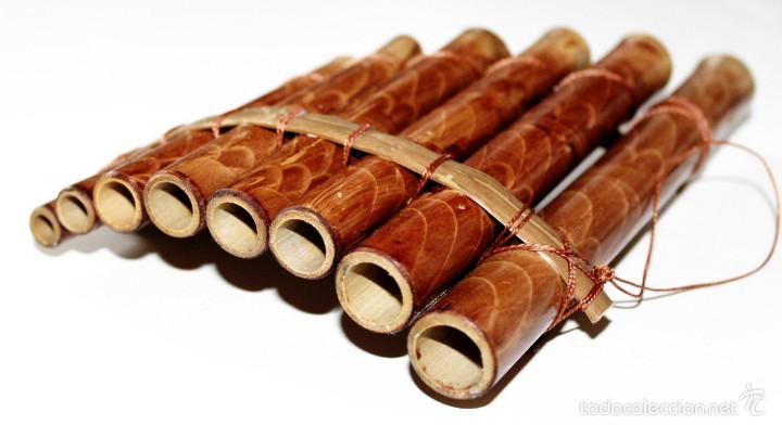 flauta perú nai 16 de pan flauta de bambú hecho - Comprar Instrumentos ...