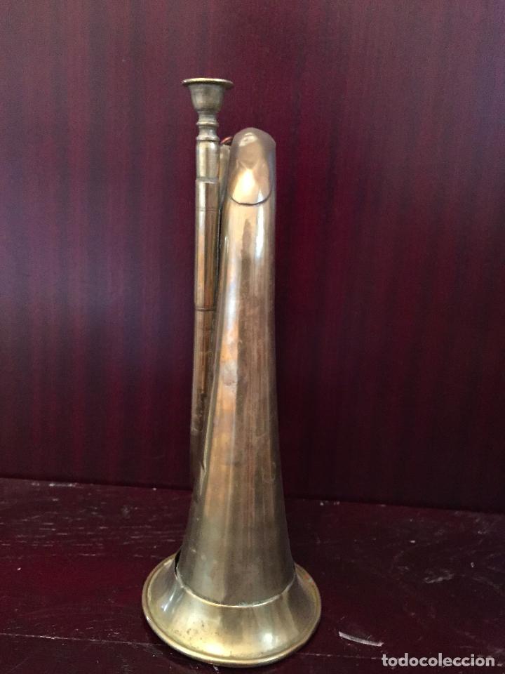 corneta antigua laton posiblemente militar ejer - Comprar Instrumentos ...