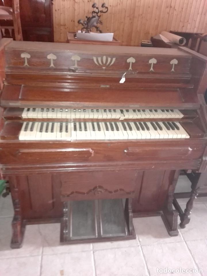armonio ingles del siglo xix, caja de roble con - Comprar Pianos ...