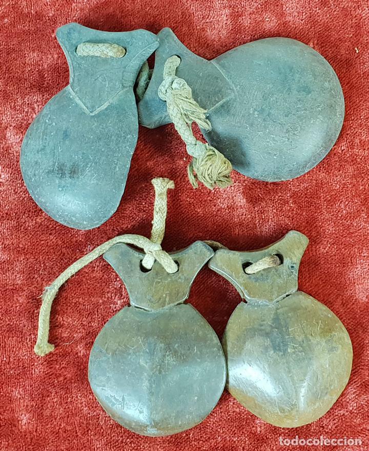 pareja de castañuelas. madera de granadillo tal - Comprar Instrumentos ...
