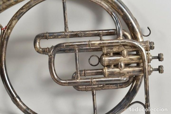 antigua trompa musical cuerno, trompeta paris b - Comprar Instrumentos ...