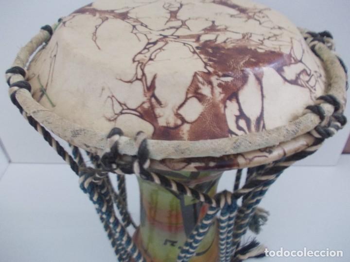instrumento de percusión djembe yembe cerámica - Comprar Instrumentos ...