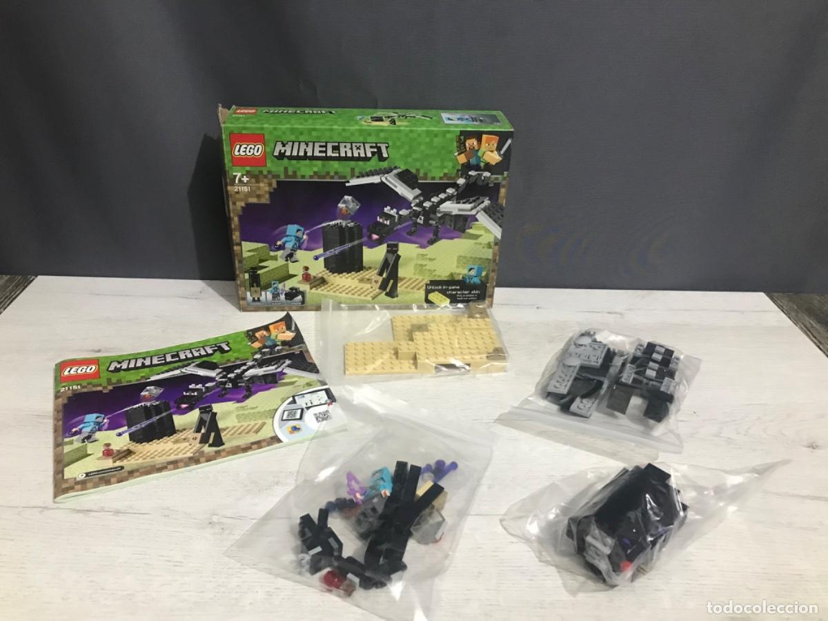 Lego 21151 Minecraft Lego Minecraft 21151 Completo La Batalla En El End