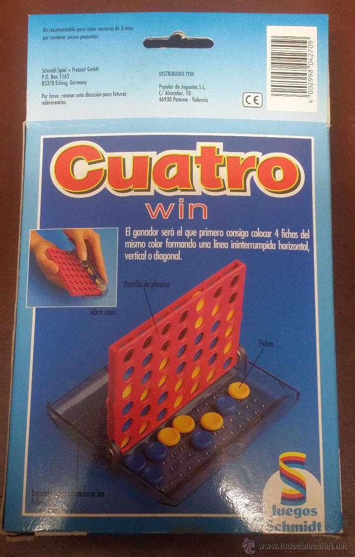 juego de viaje las cuatro en raya de schmidt - Comprar Juegos de mesa ...